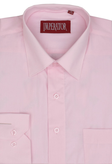 Рубашка мужская Imperator Prim Rose-П sl розовая 39/164-170