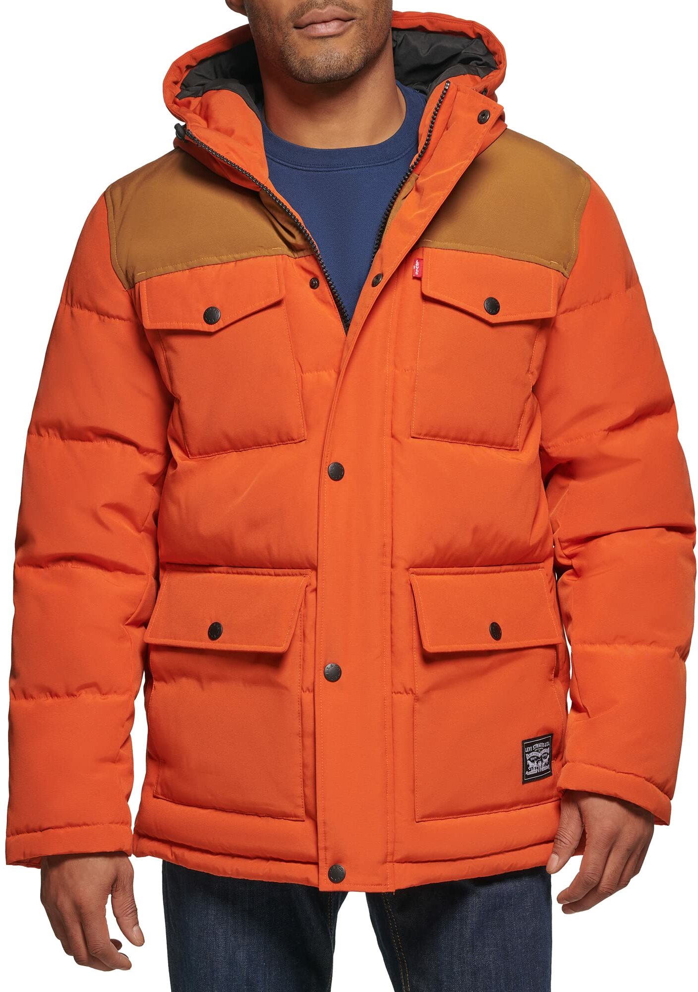 Куртка мужская Levi's LM0RP320-ORB оранжевая XL