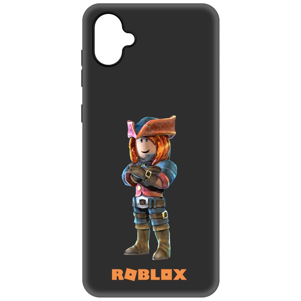 Чехол-накладка Krutoff Soft Case Roblox-Эзебель для Samsung Galaxy A04e (A042) черный