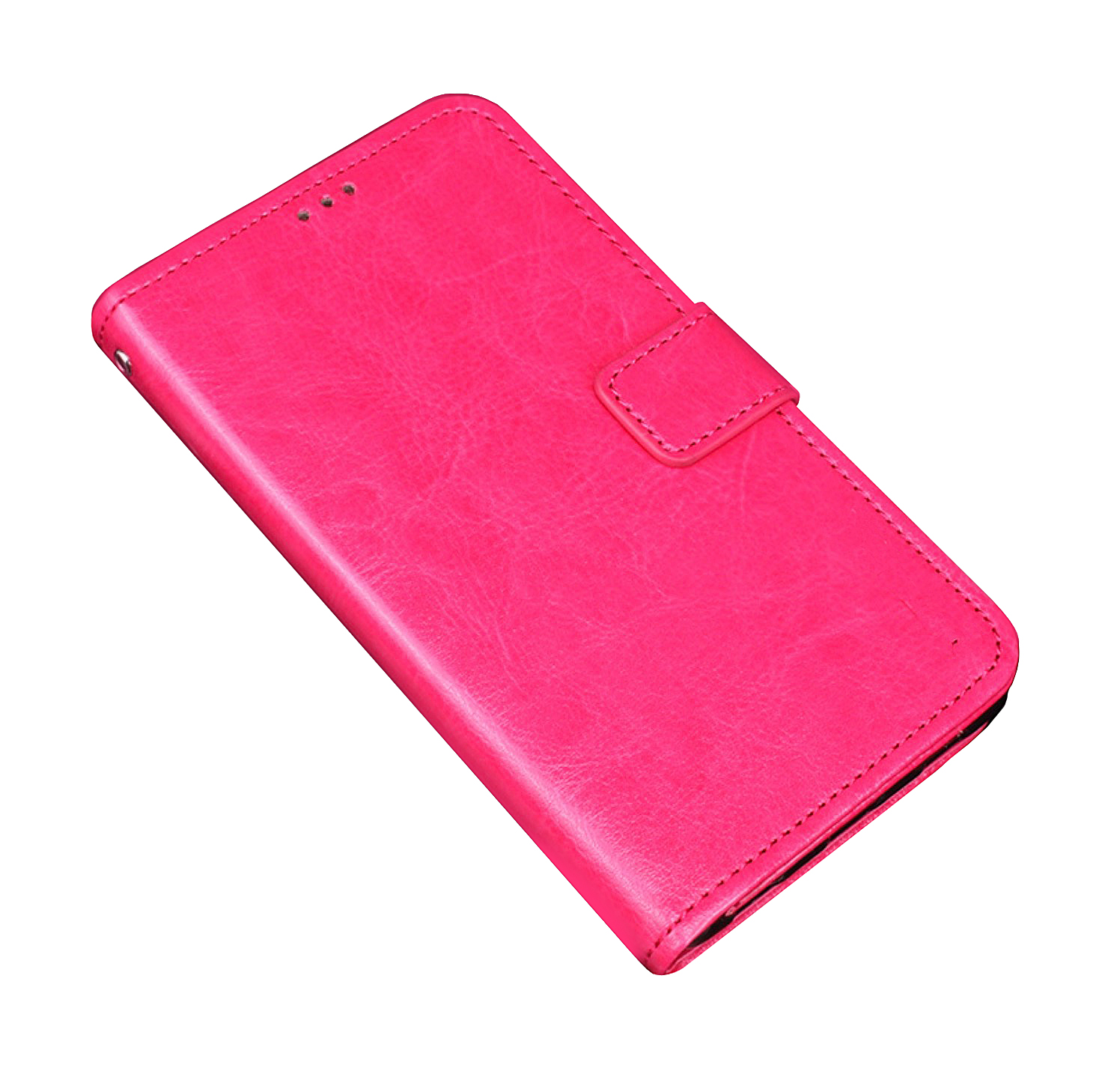 Чехол-книжка MyPads для BlackBerry KEY2 с мульти-подставкой застёжкой и визитницей розовый
