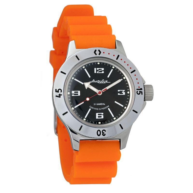 Наручные часы мужские Восток 120509 оранжевые