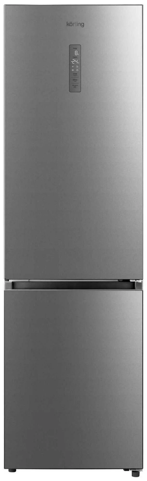 Холодильник Korting KNFC 62029 X серебристый; серый