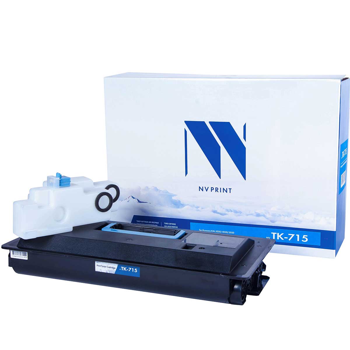 Картридж для лазерного принтера NV Print TK715, черный