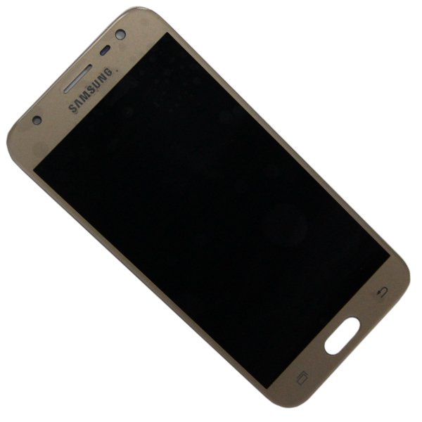 Дисплей для Samsung SM-J330F (Galaxy J3 2017) в сборе с тачскрином, золотой