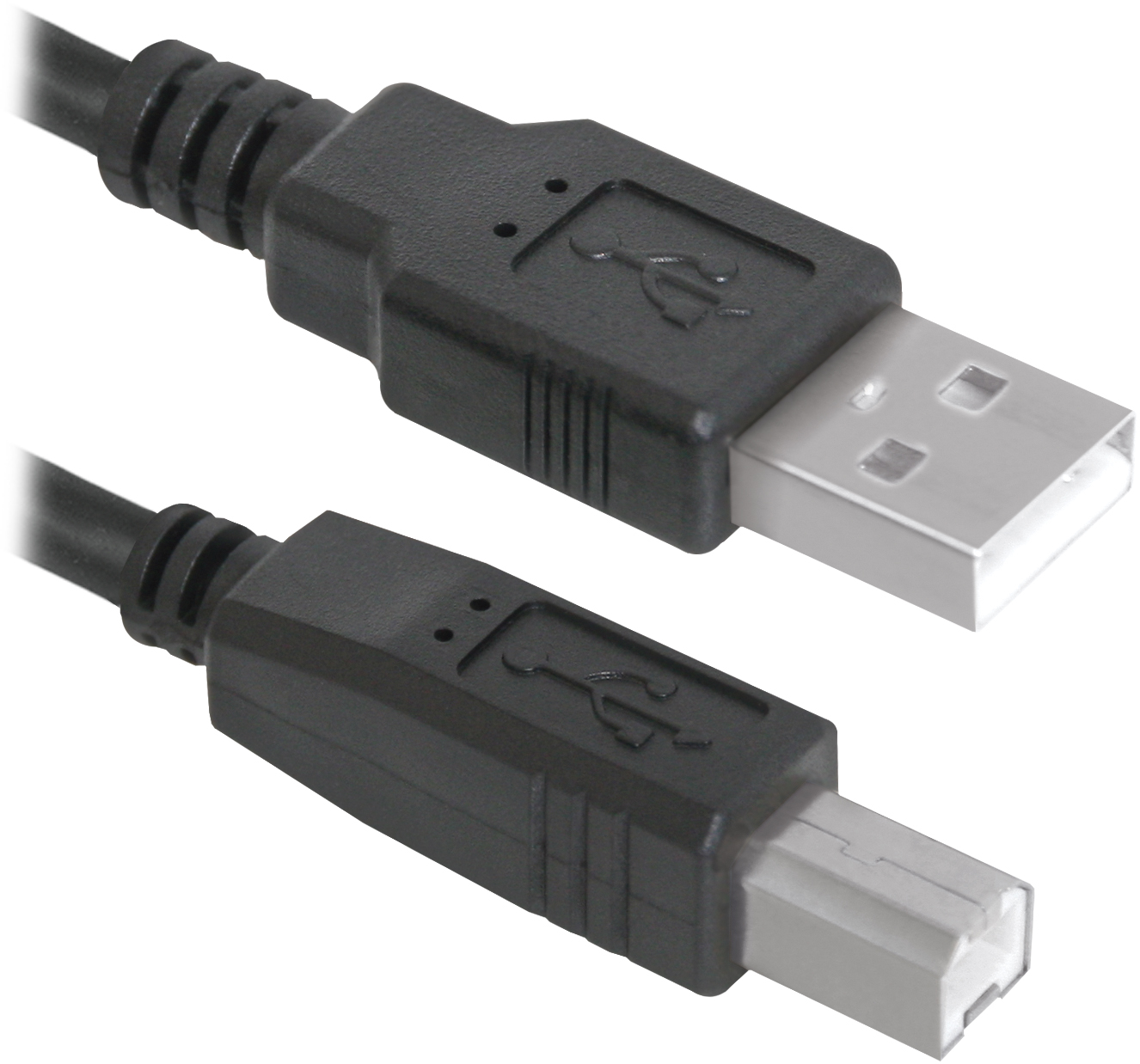 Кабель Defender USB A-USB B, M-M 3м Black USB04-10