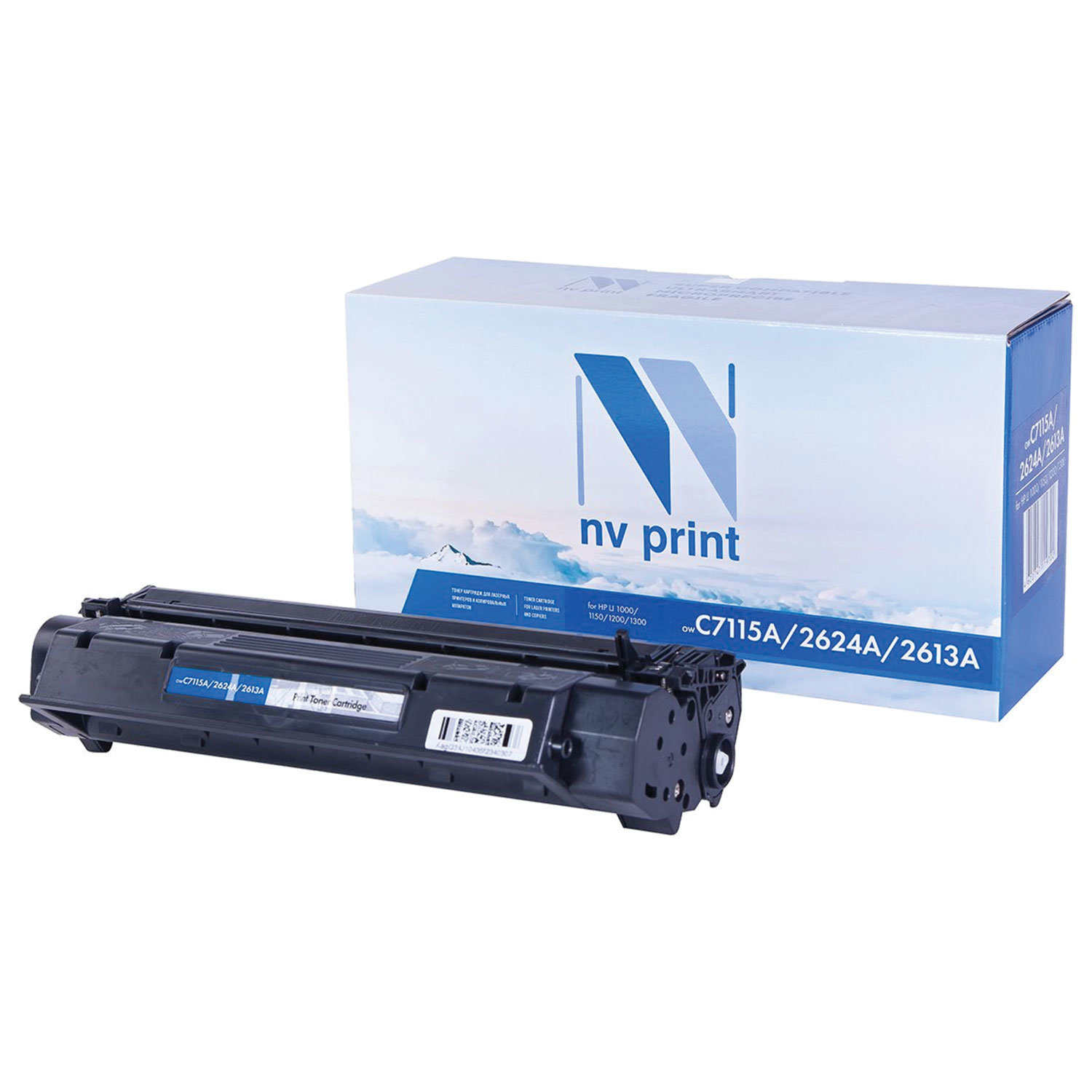 Картридж для лазерного принтера NV Print NV-C7115A, Black, совместимый