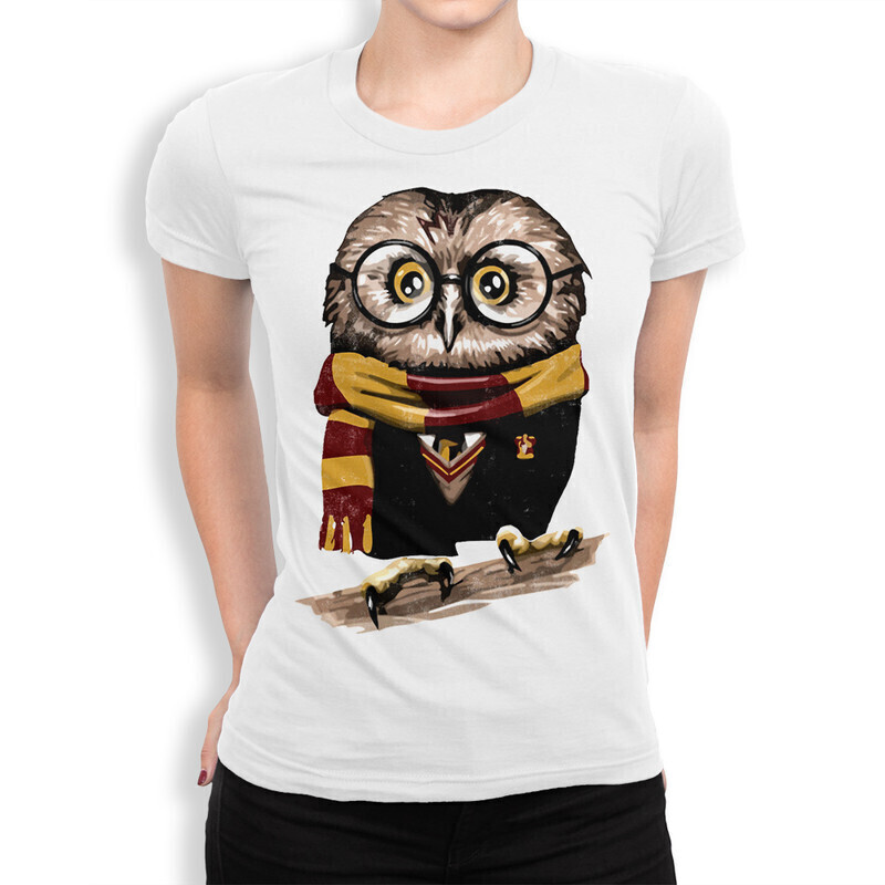 Футболка женская Dream Shirts Волшебная Сова 1000314-1 белая 3XL