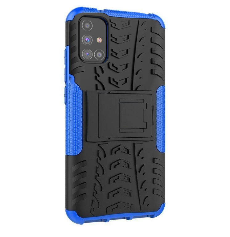 Чехол-бампер MyPads для Samsung Galaxy M31s SM-M317F (2020) синий