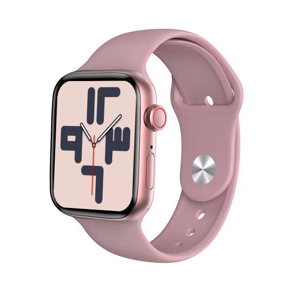 Смарт-часы Smart Watch MW17 Plus с Активным боковым колесиком и кнопкой (Розовые)