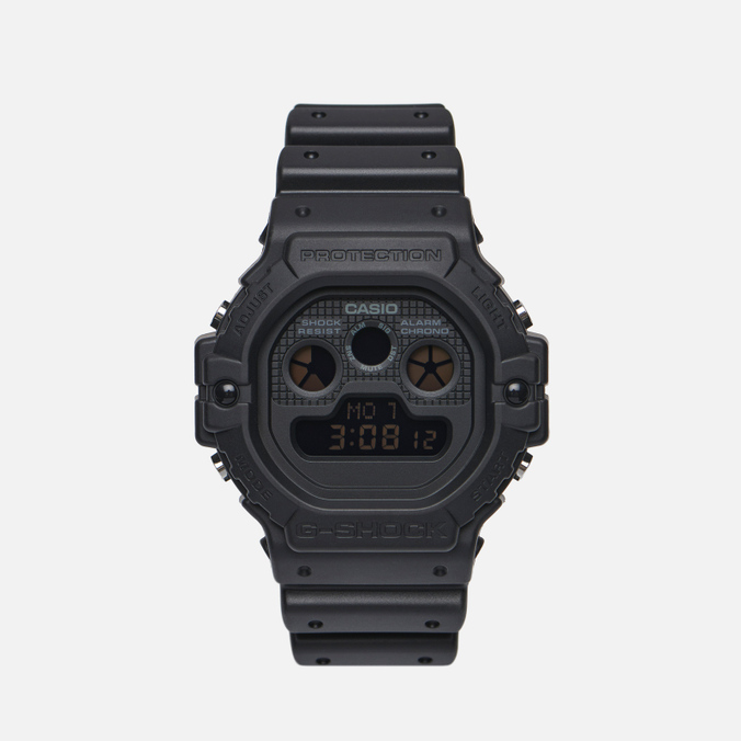 Наручные часы CASIO G-SHOCK DW-5900BB-1 чёрный, Размер ONE SIZE
