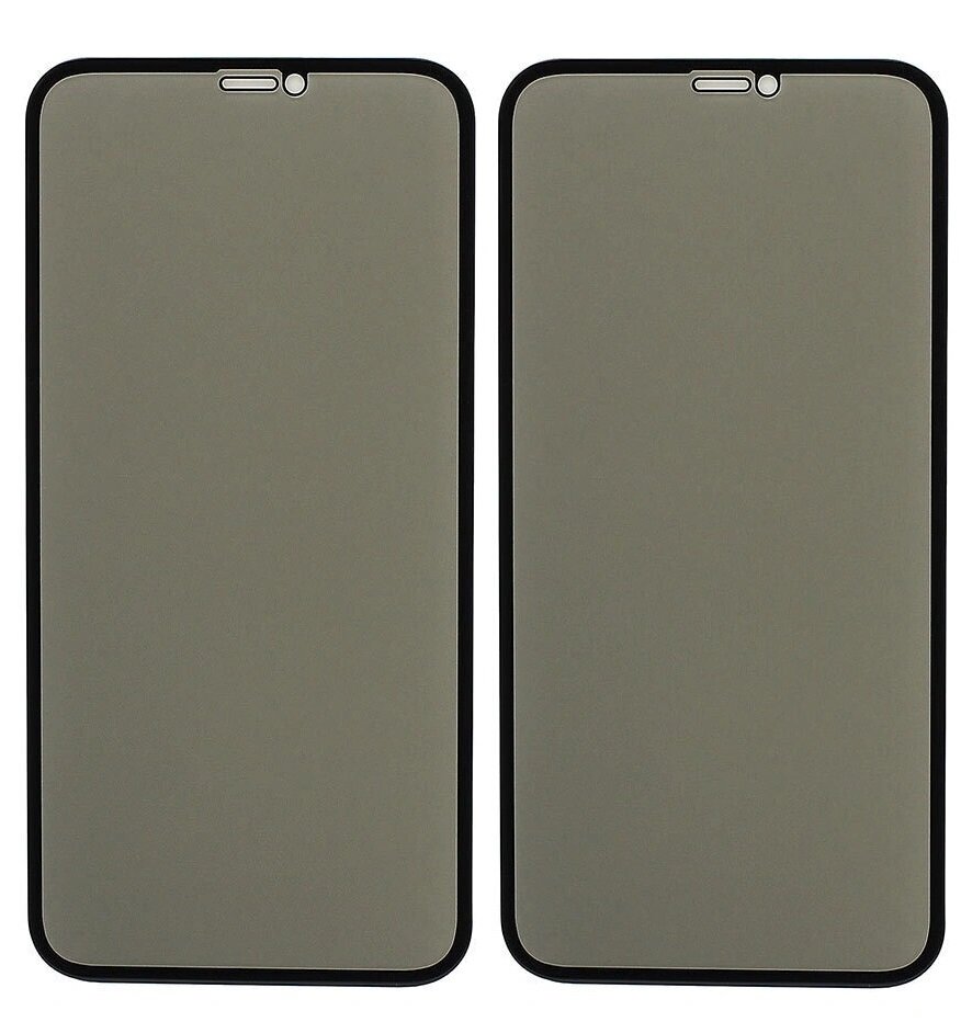 Защитное стекло QVATRA АНТИШПИОН для Apple iPhone 6 iPhone 7 iPhone 8/Комплект 2 шт