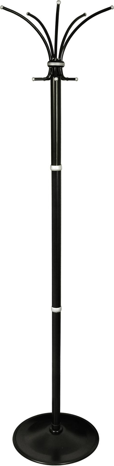 Вешалка напольная Бюрократ Класс-ТМ черный (116/black)