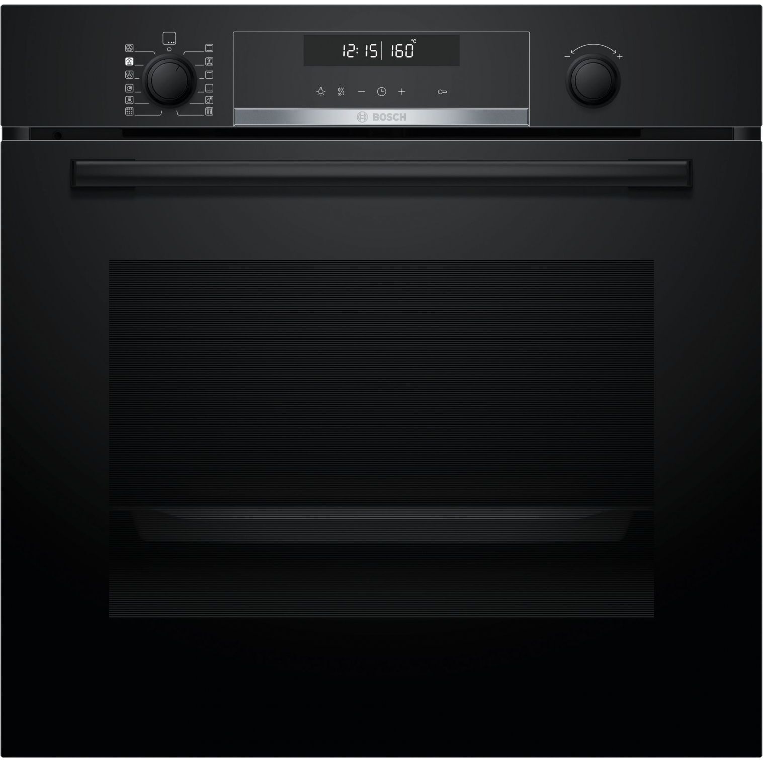 Встраиваемый электрический духовой шкаф Bosch HRA578BB0S черный
