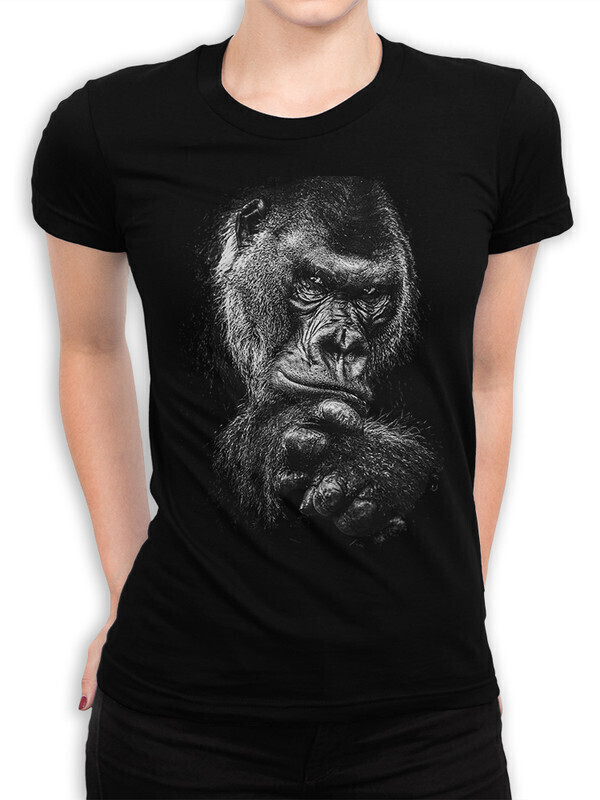 Футболка женская Dream Shirts Кинг Конг 5000769-1 черная L