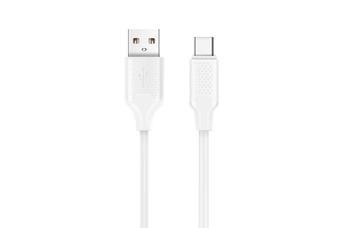 Кабель HARPER BCH-721, USB A(m), USB Type-C (m), 1м, белый