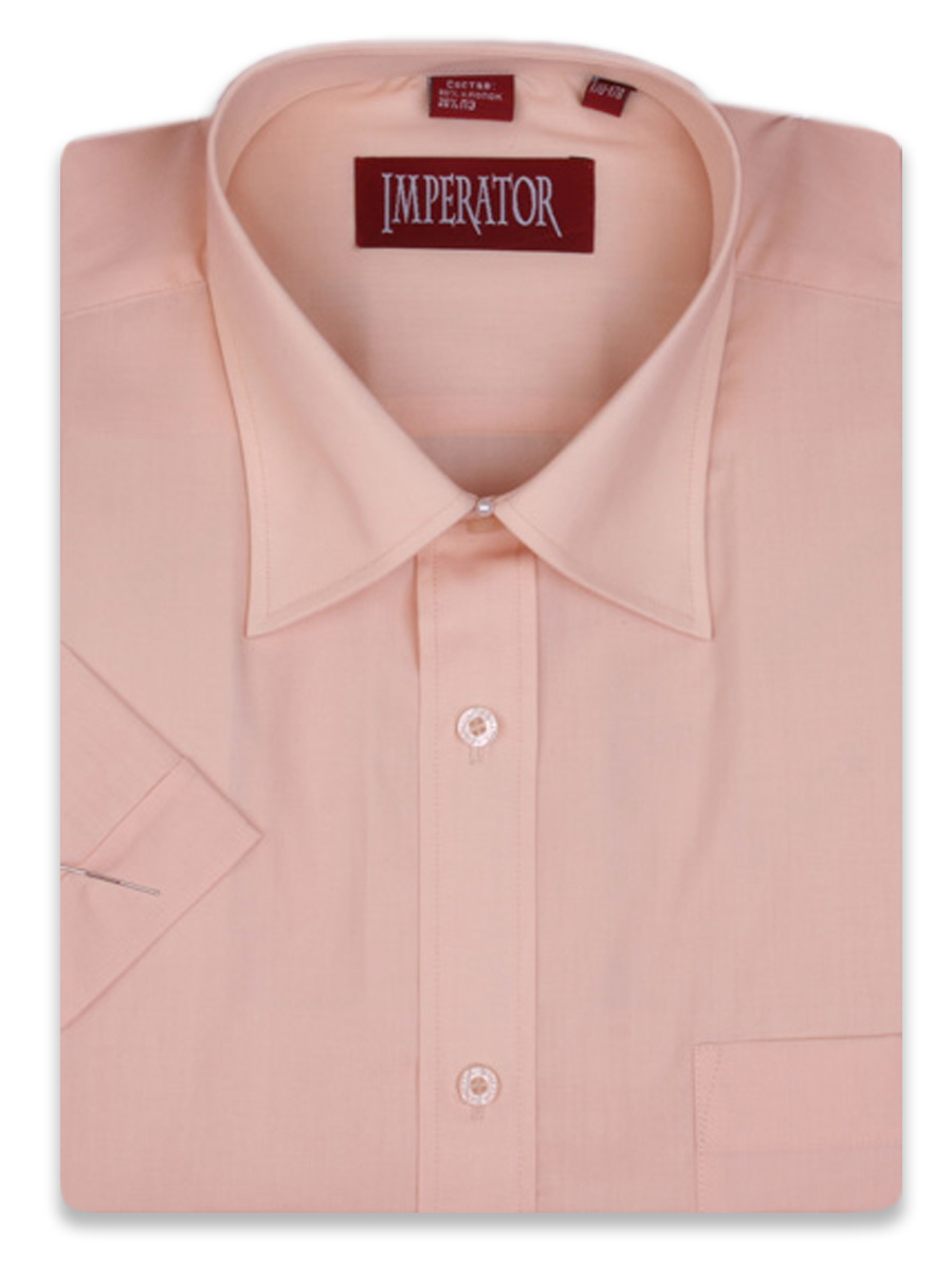Рубашка мужская Imperator Sand-9K розовая 42/178-186