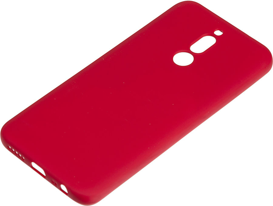 Чехол BORASCO Soft Touch, для Xiaomi Redmi 8, красный