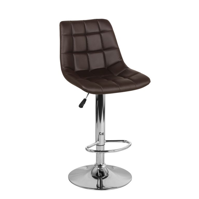 Барный стул Империя стульев МАРСЕЛЬ WX-2820 brown, хром/коричневый