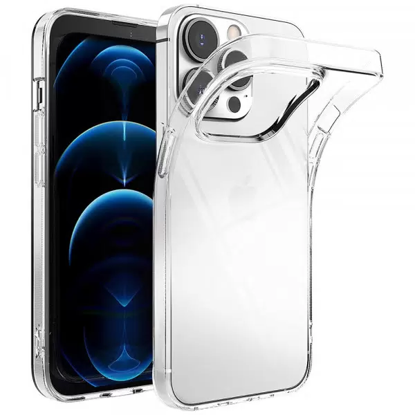 Прозрачный TPU чехол Epik Clear Case 2мм для iPhone 13 Pro