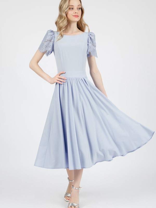 Платье женское MARICHUELL MPl00084L(ellina) голубое 46 RU