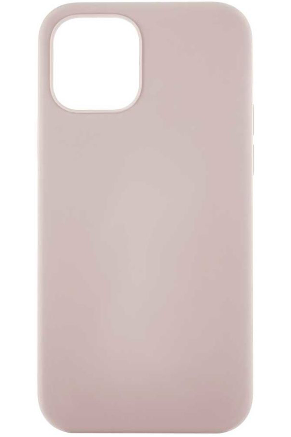 Чехол uBear для iPhone 12 Mini, Touch Case (Liquid Silicone), розовый