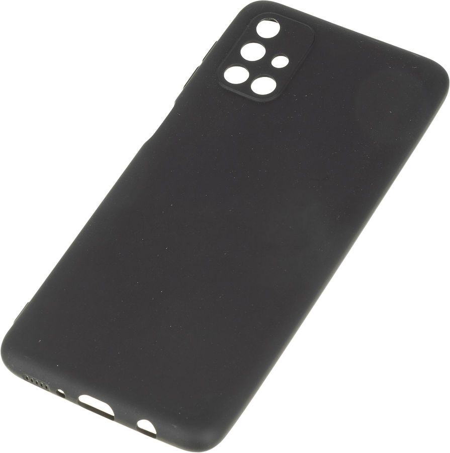 Чехол BORASCO Silicone case, для Samsung Galaxy M31s, черный