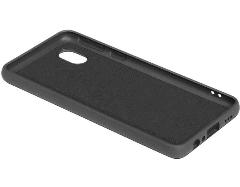 Чехол DF sOriginal-18, для Samsung Galaxy A01 Core, черный