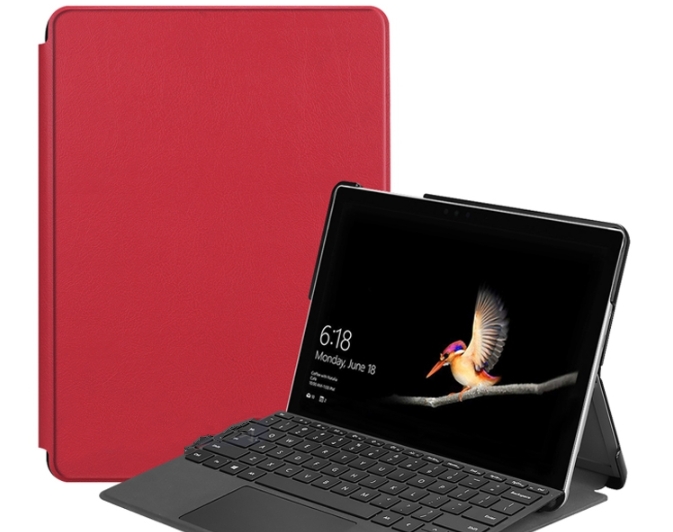 Чехол MyPads для Microsoft Surface Go красный