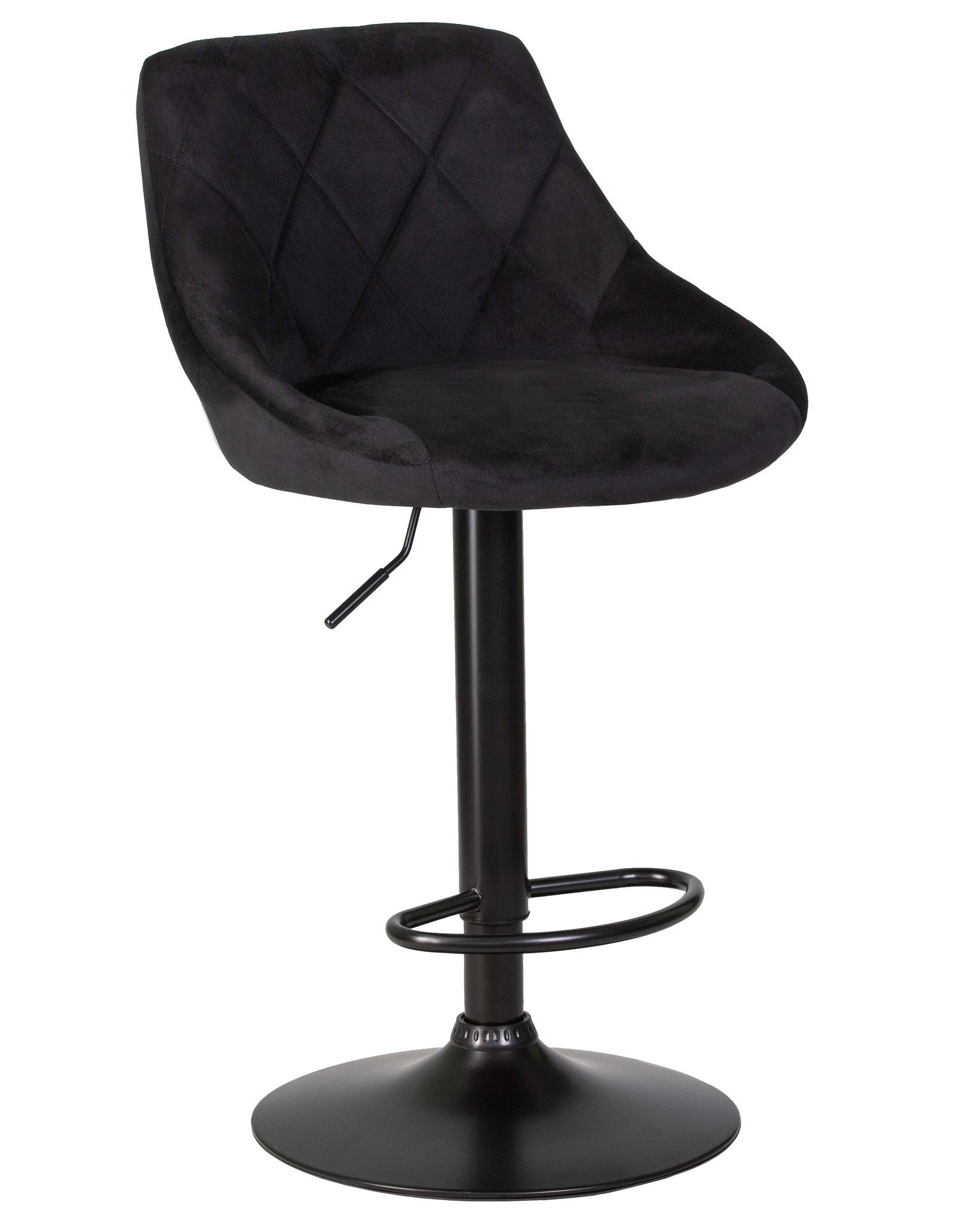 Барный стул Империя стульев LOGAN BLACK LM-5007 (MJ9-101), черный/черный