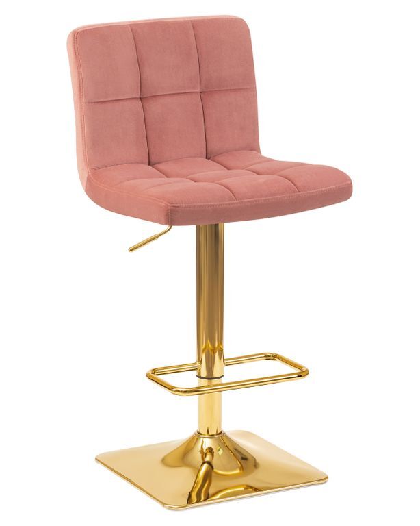 Барный стул Империя стульев GOLDIE LM-5016 (MJ9-32), золотой/розовый