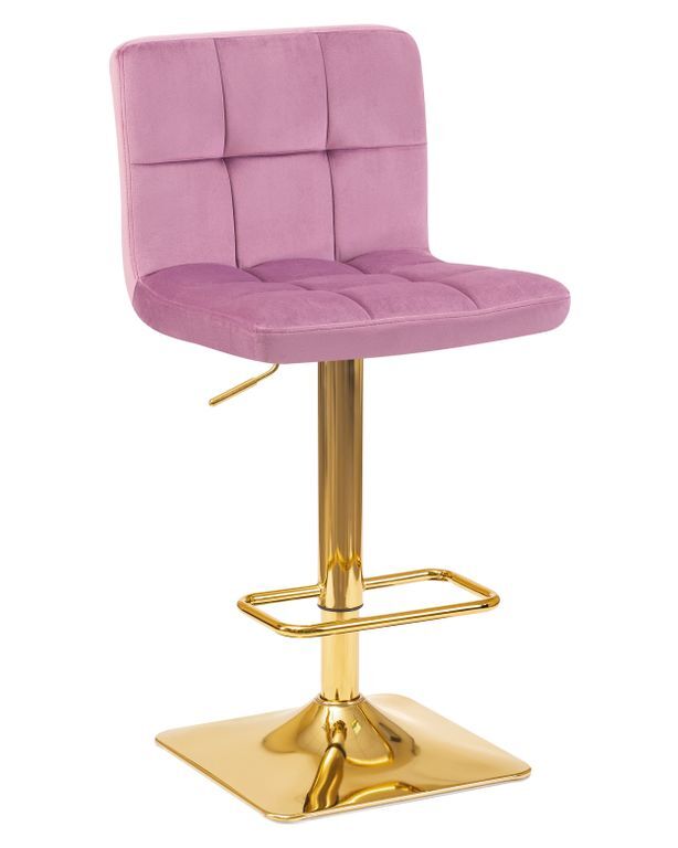 Барный стул Империя стульев GOLDIE LM-5016 (MJ9-52), золотой/сиреневый