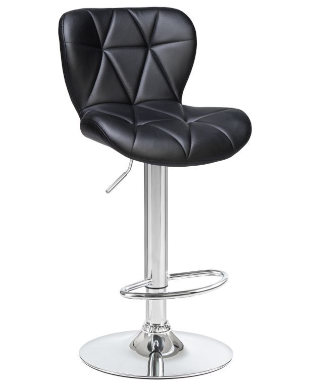 Барный стул Империя стульев BARNY LM-5022 black, хром/черный