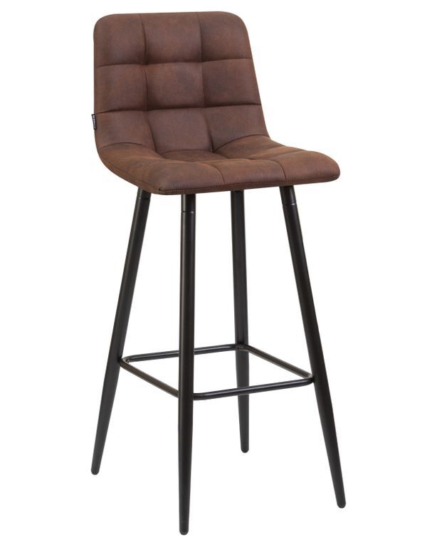 Барный стул Империя стульев Nicole LML-8078(PK-03), черный/коричневый