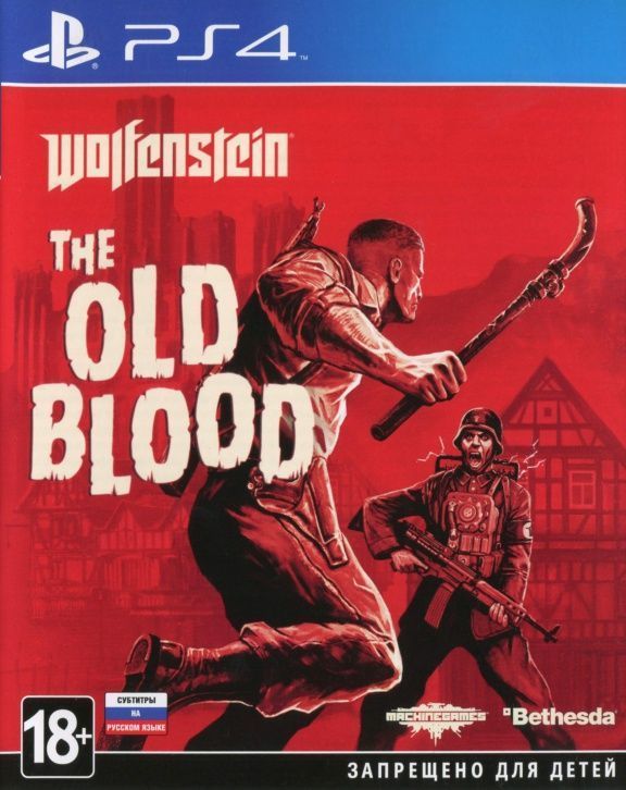 Игра Wolfenstein: The Old Blood Русская Версия (PS4)