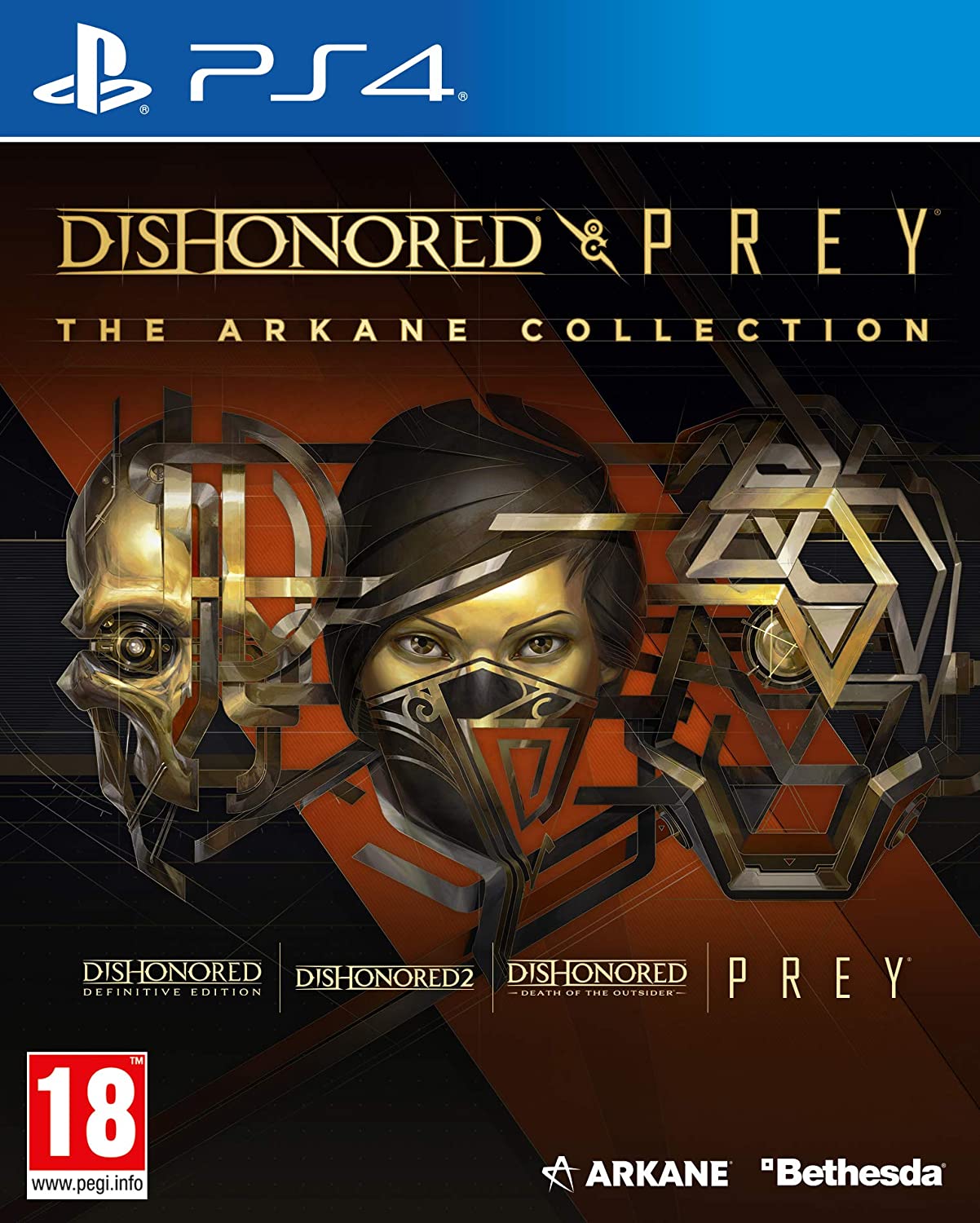 Игра Dishonored & Prey The Arkane Collection (PS4)