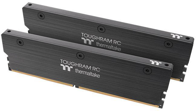 Оперативная память Thermaltake 16GB DDR4 3600 TOUGHRAM RC Black Gaming Memory