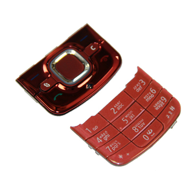 Клавиатура для Nokia 6210n комплект <красный>