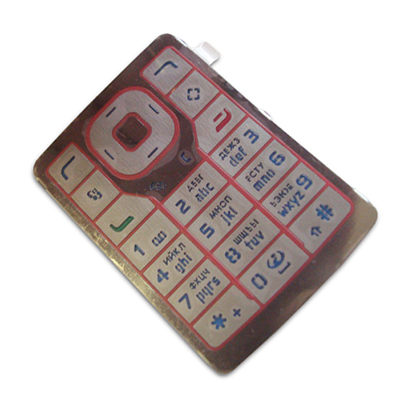 Клавиатура для Nokia N76 <красный>