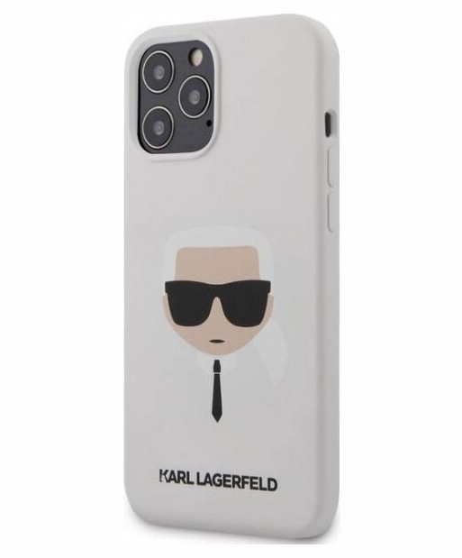 Чехол CG Mobile Karl Lagerfeld Liquid silicone iPhone 12 Pro Max Белый