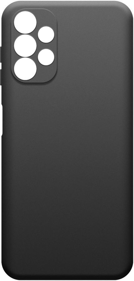 Чехол BORASCO Microfiber Case, для Samsung Galaxy A13 (4G), черный [70141]