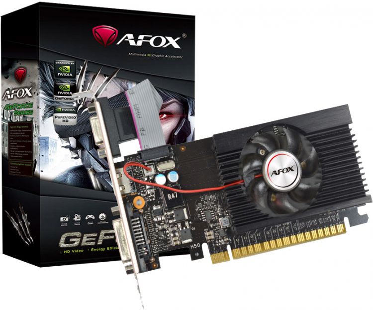 Видеокарта AFOX NVIDIA GeForce GT 710 (AF710-2048D3L5-V3)