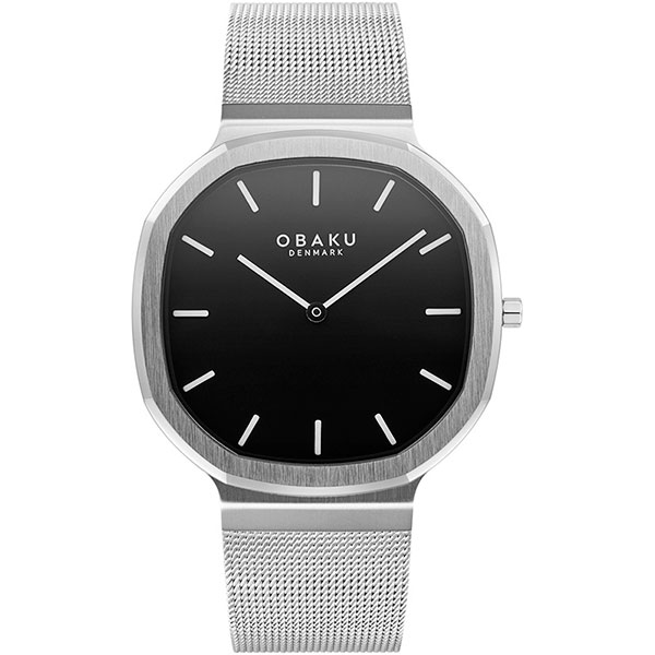 Наручные часы мужские Obaku V253GXCBMC серебристые