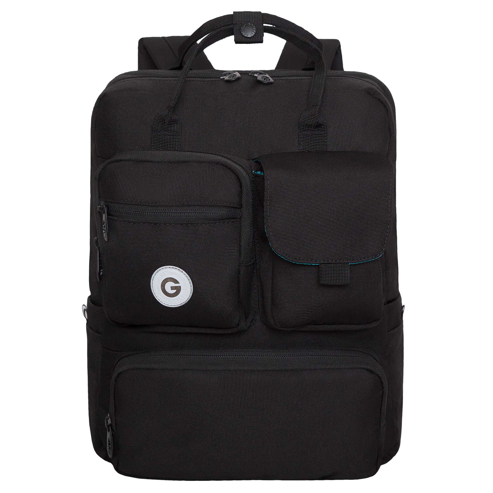Рюкзак женский Grizzly RD-343-2 черный, 27х36х16 см