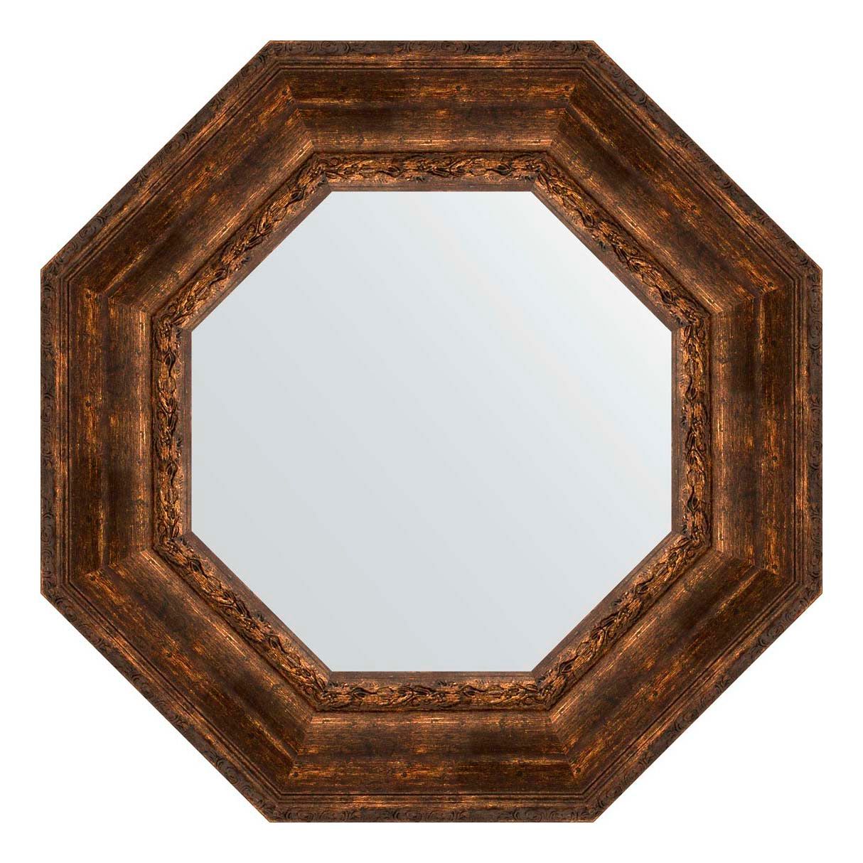 Зеркало настенное Evoform Octagon в багетной раме