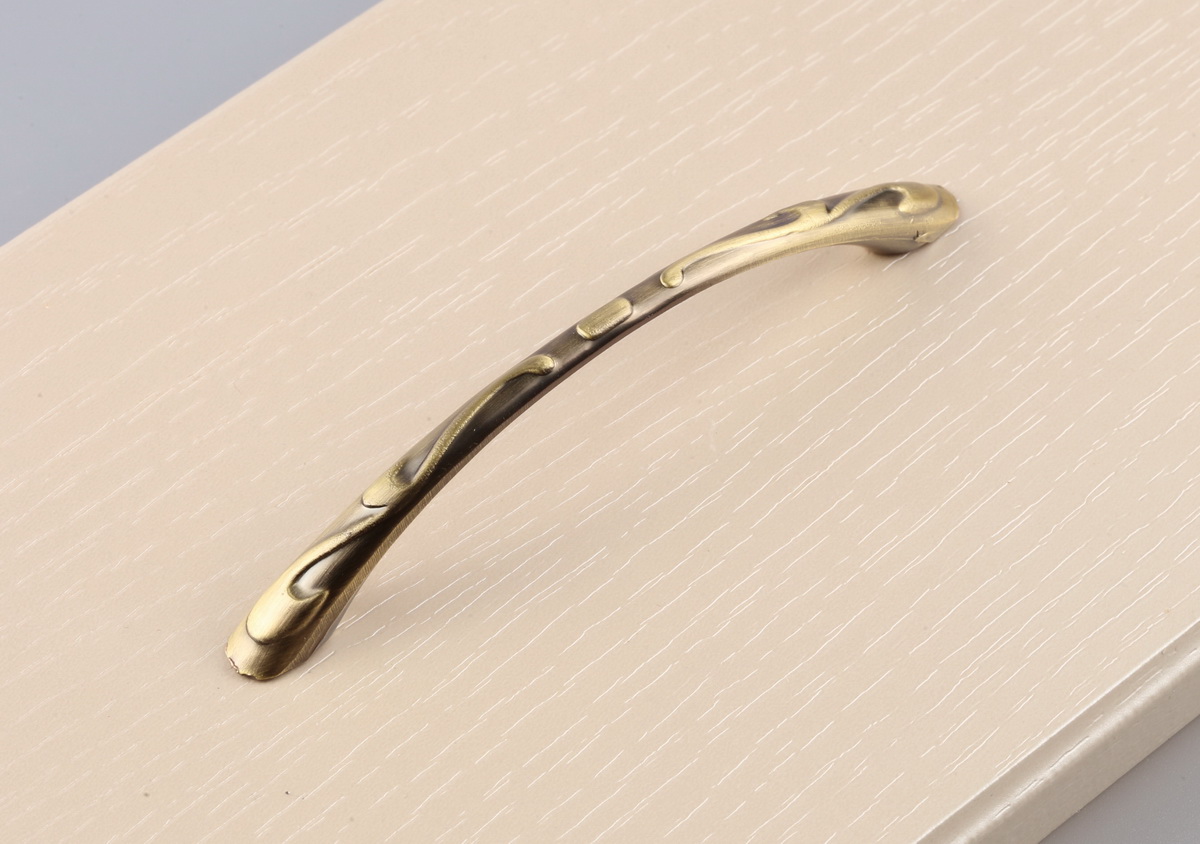Ручка-скоба для мебели BRANTE 102254, античная бронза, 1 шт.