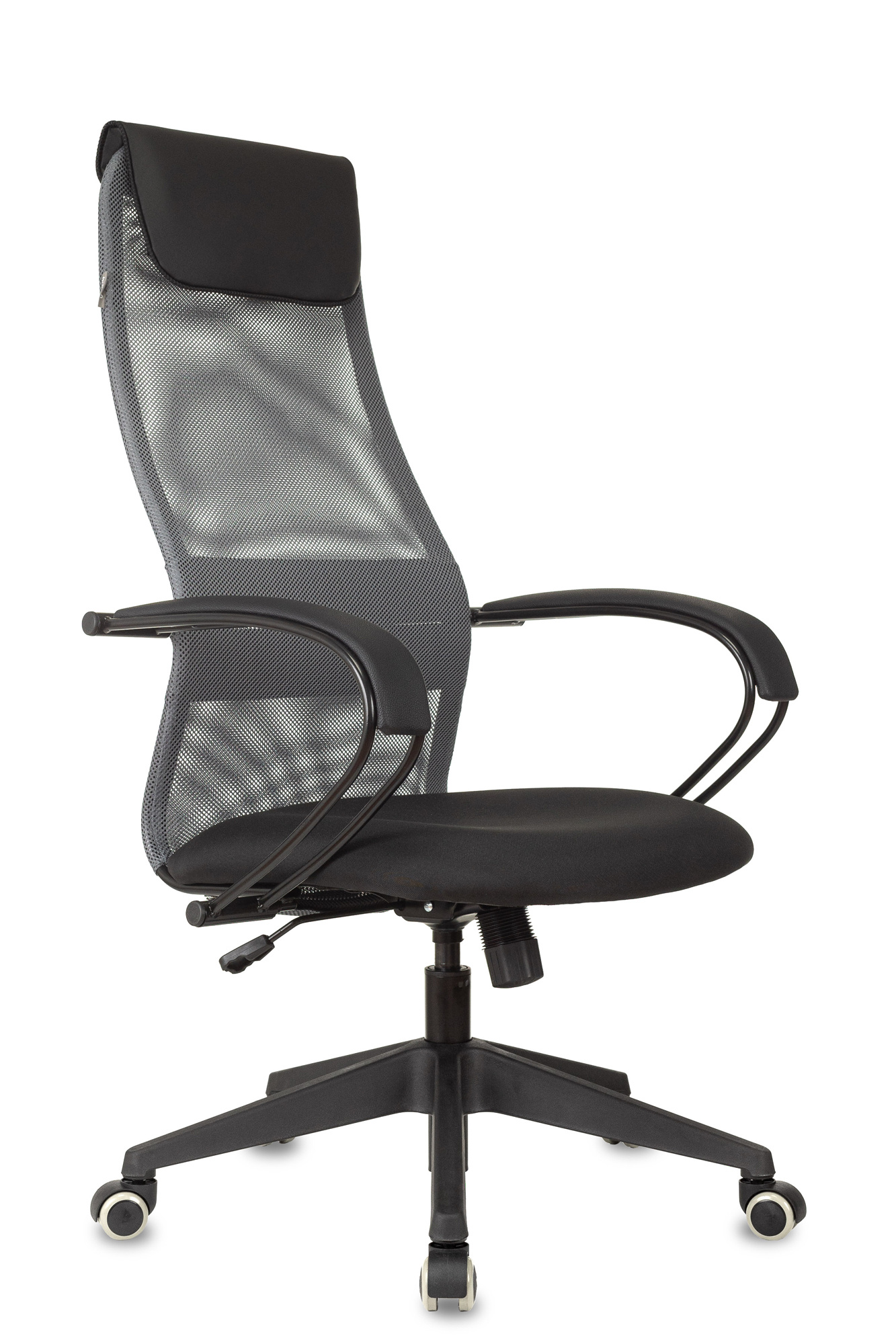 Кресло руководителя Бюрократ CH-607 темно-серый TW-04 сиденье