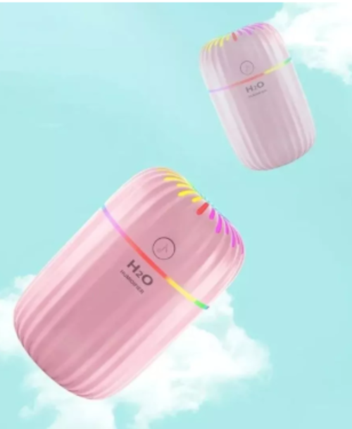Воздухоувлажнитель H2O розовый