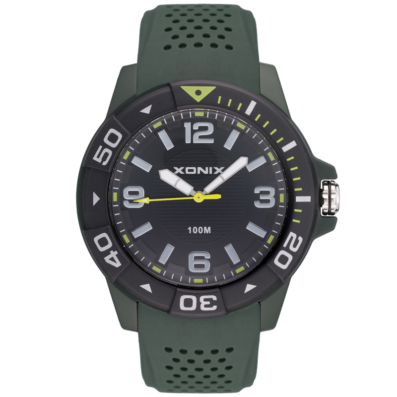 Наручные часы мужские Xonix US-002 зеленые