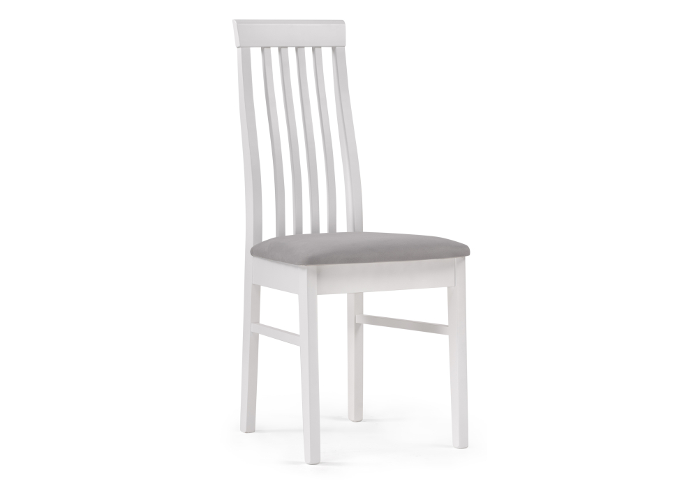 Деревянный стул Woodville Рейнир Серый/Белый