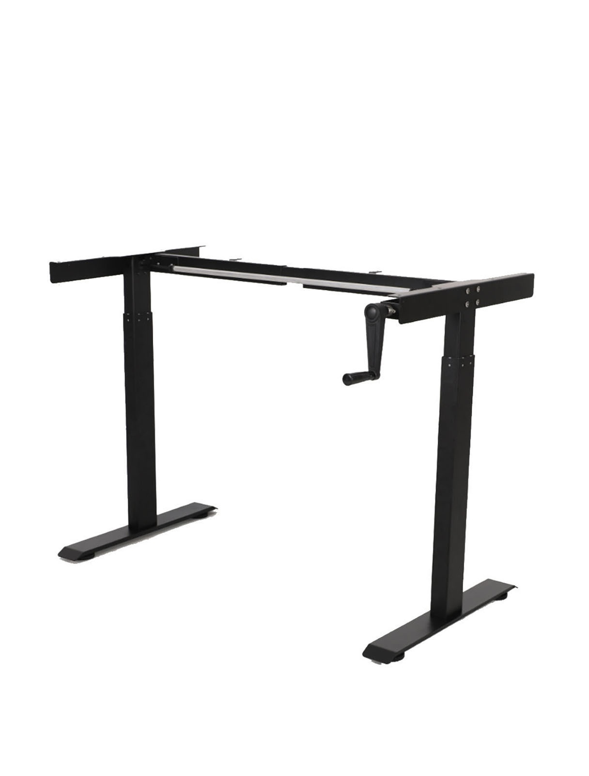 Подстолье металлическое PROtect, опора стола с регулировкой высоты Черное